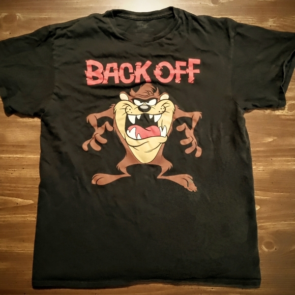 Warner Bros. | Shirts | Taz Tshirt Large Looney Tunes Tasmanian Devil ...